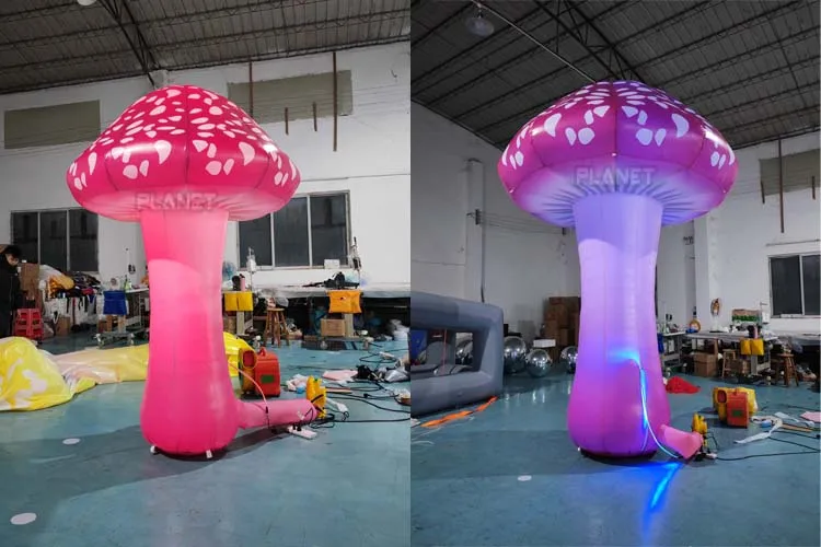 Giant Inflatable Led Lighting Mushroom Outdoor Custom Mushroom ...