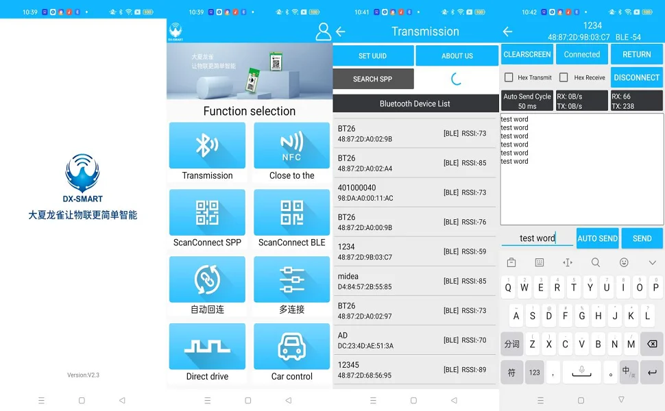 Dx-bt27-a Master And Slave Bluetooth Module Long Range Ble 5.1 Wireless ...