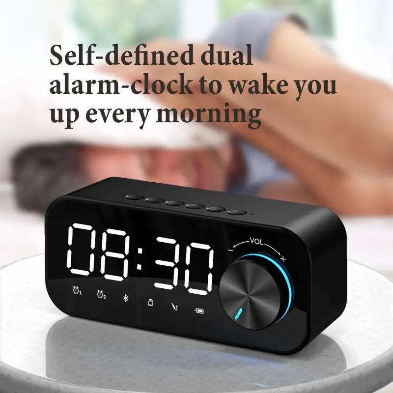 Alibaba.com: Multifunction Desk Alarm Clock with Digital LED Display ...