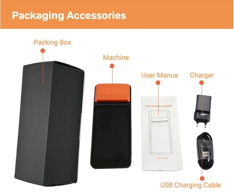 H5 Payment Cash Register - Portable Android POS Loyverse