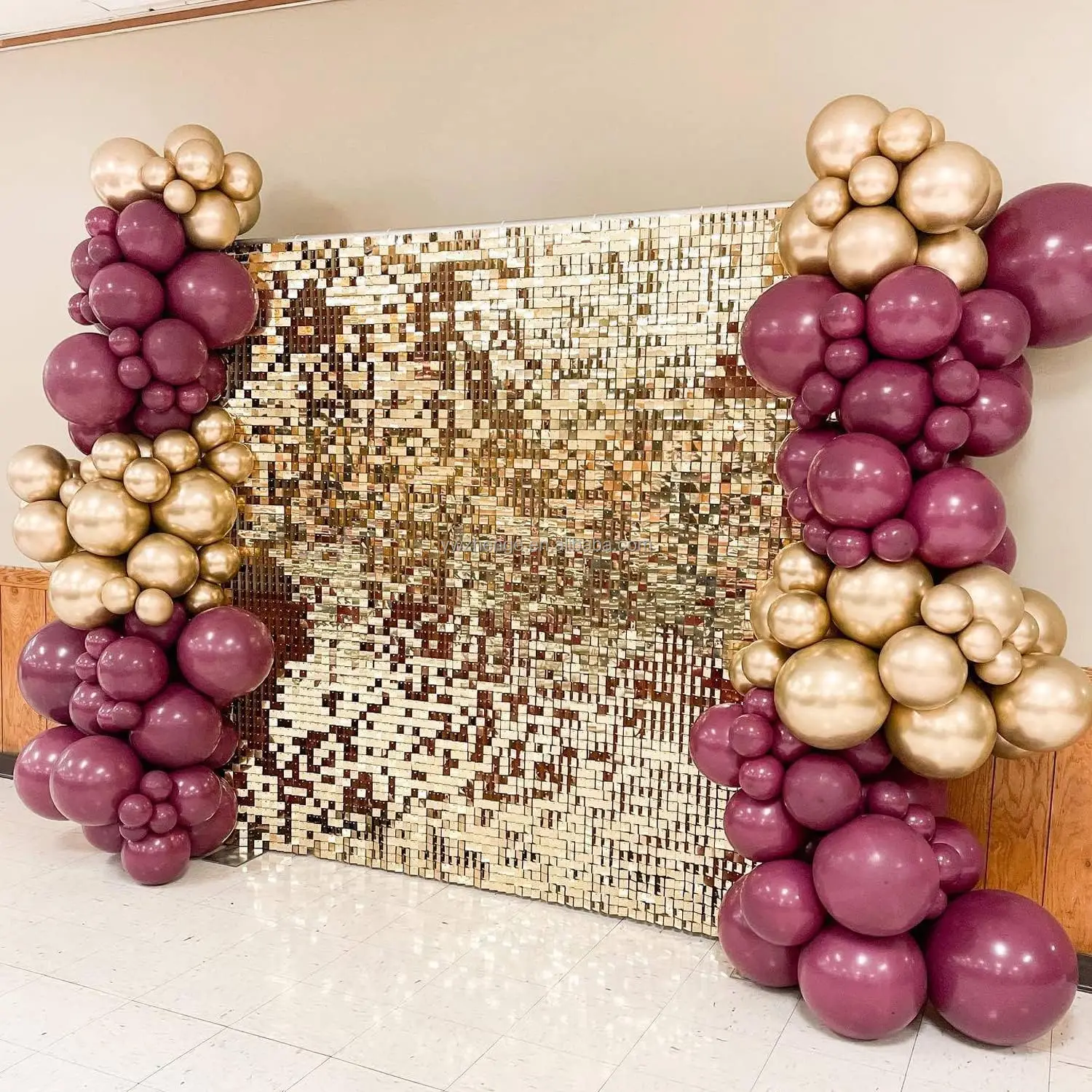 24pcs/set Shimmer Wall Advertising Backdrop 6ft*4ft Square 4d Sequin ... 24pcs/set Shimmer Wall Advertising Backdrop 6ft*4ft Square 4d Sequin ...