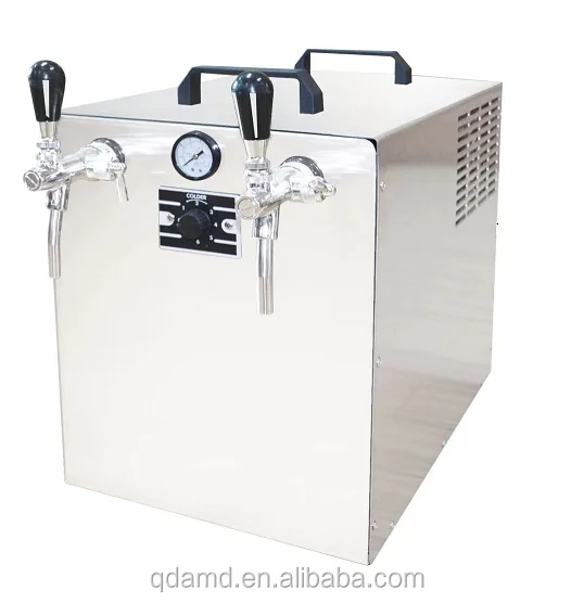 Countertop dry cooling beer dispenser chiller with double tap for ...