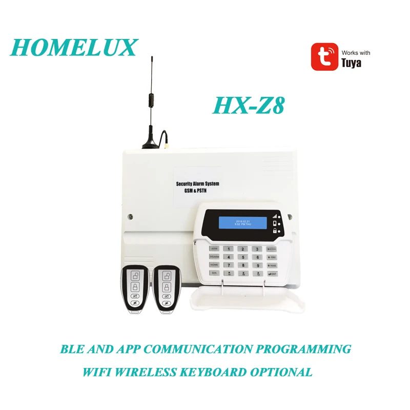 APP Program and Control Wireless GSM Alarm System - Homelux