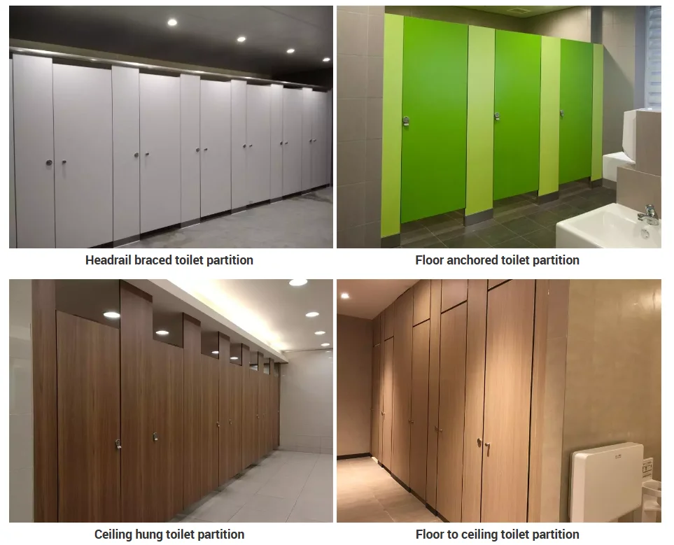 Compact Laminate Toilet Cubicle Partition System - Buy Compact ...