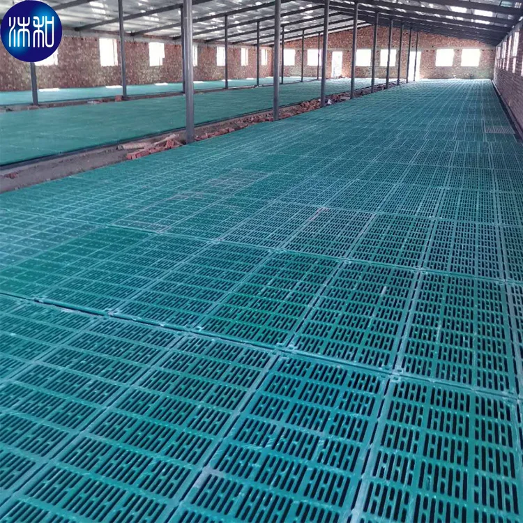 Durable Plastic Pig Slats Grating & Hog Slats for Pig Pen Flooring - OEM