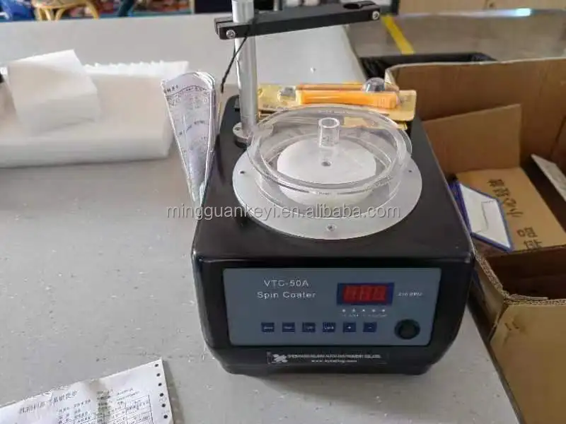 Laboratory Desktop Vacuumless Spin Coater: Max. 8000 Rpm,4" Wafer (ar ...