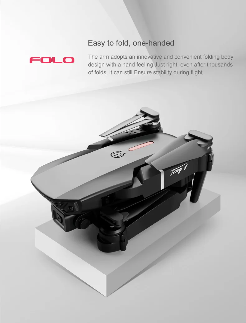 Cheap Beginner Drone 13 Minutes 6 Axis Wifi Flight Controller Led Dual ...