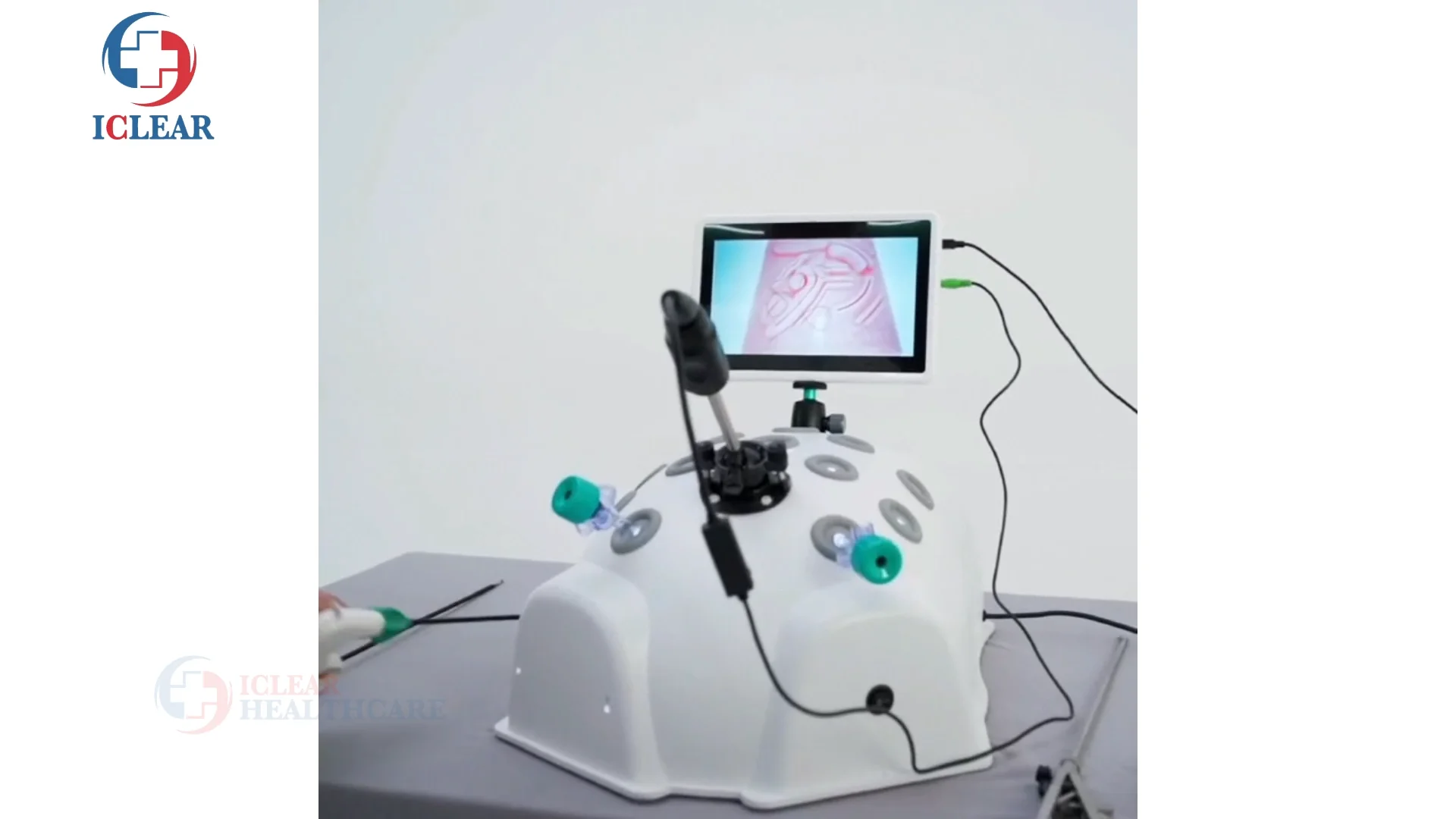 Medical Teaching Laparoscopy Simulator Surgical Gynecological Surgery ...