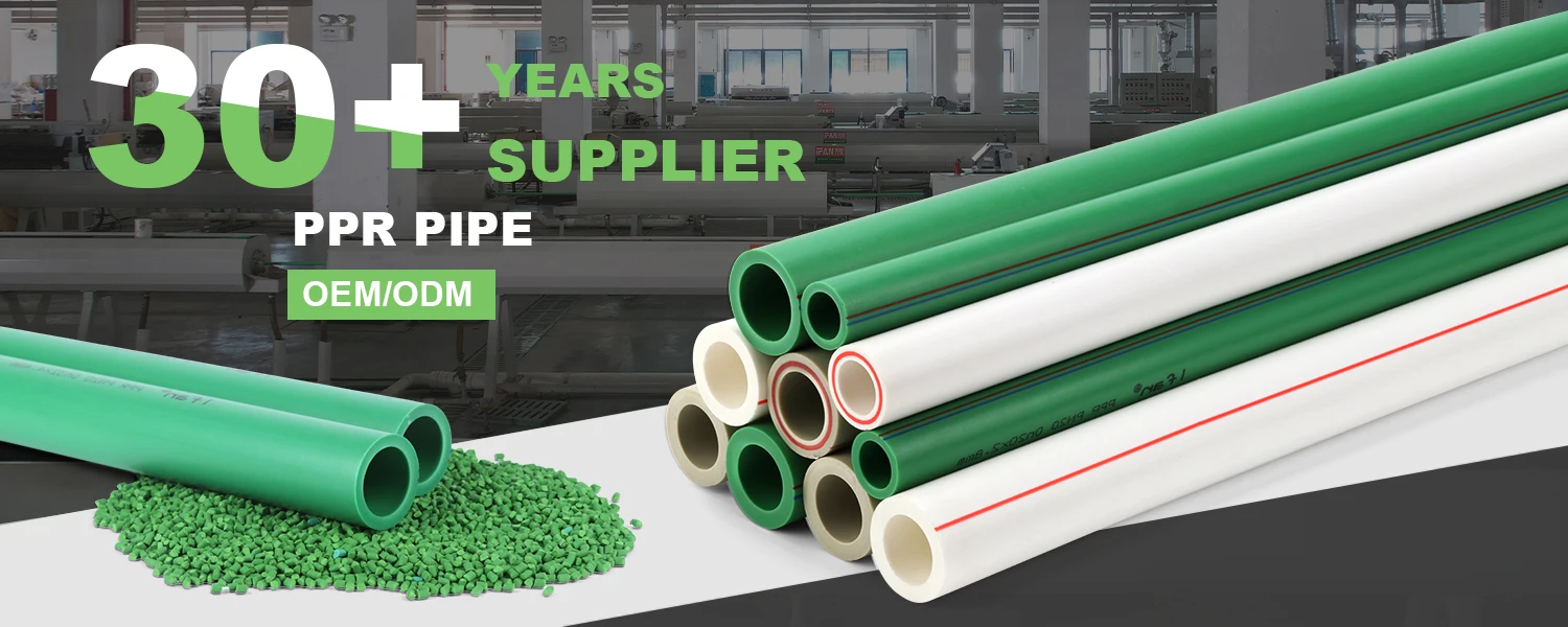 Ifan Standard Plastic Tube Ppr Tube Plumbing Material 20-160mm Pn25 ...