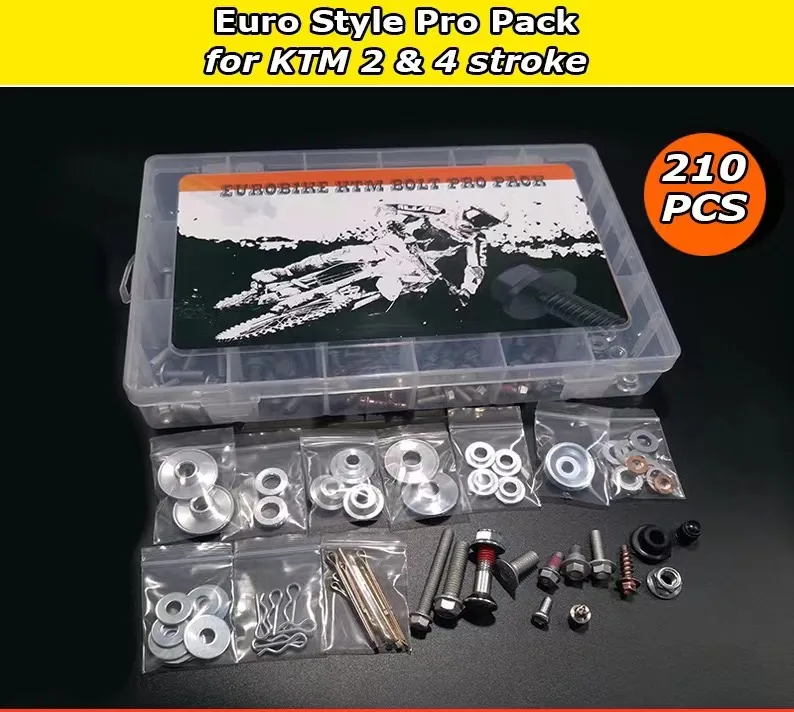 EURO MX OFFROAD BIKE BOLT KIT 160PCS - Customized Support