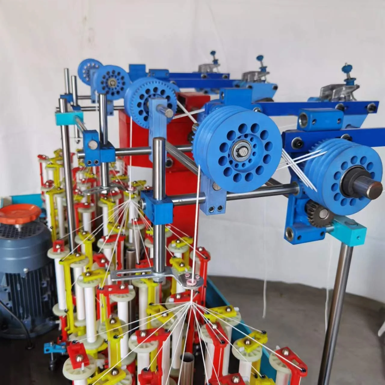 Braiding Machine Solid Core Rope Hollow Core Rope Braiding Machine ...