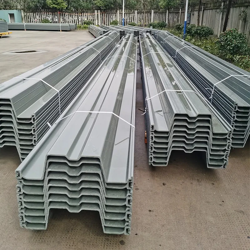 PVC Sheet Pile - Durable Seawall Retaining Wall Solution