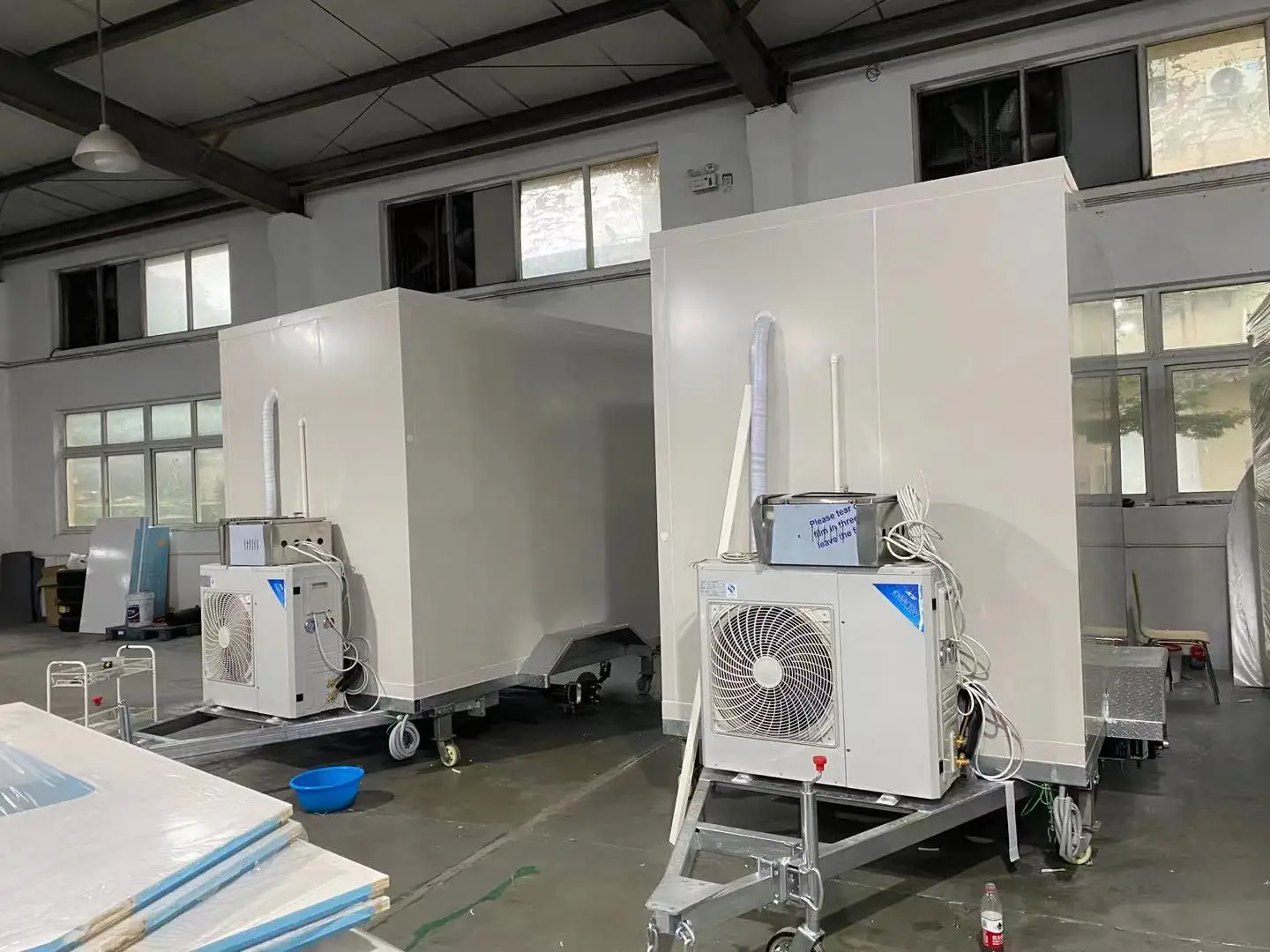 Refrigeration Trailer Box Portable Cold Room Box Custom Mobile Chiller ...