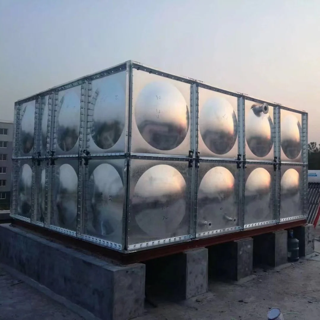 20000l Stainless Steel Modular Water Reservoir Tank 50m3 Storage ...
