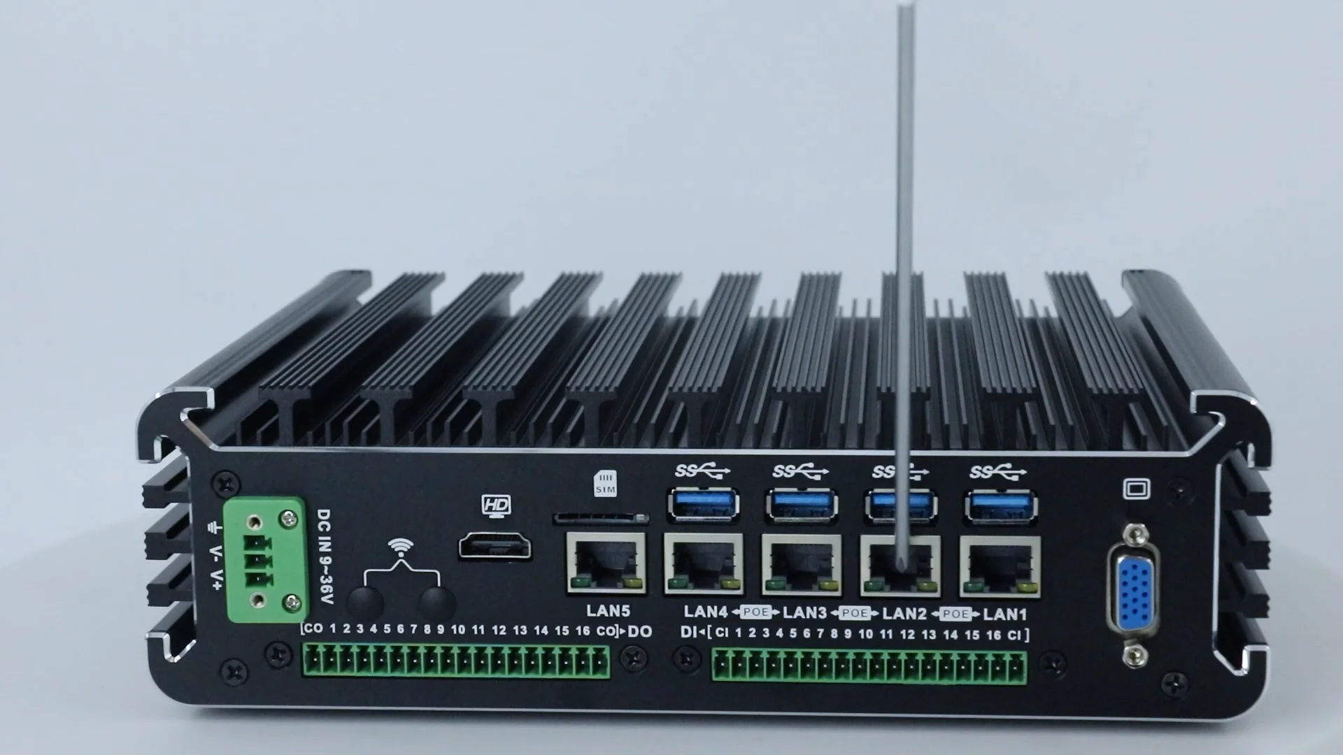 6th Gen Processor Machine Vision Industrial Computer With 4 Poe Port ...