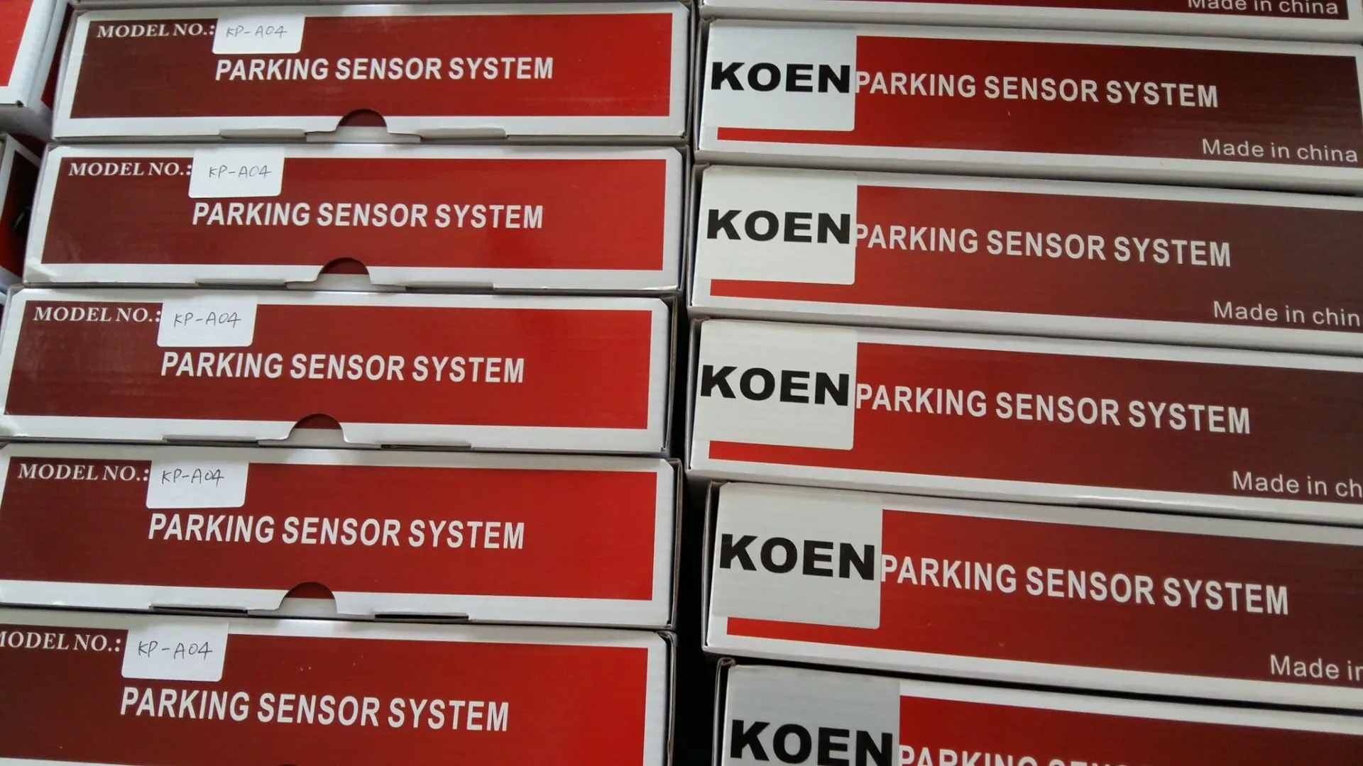 Universal Car Parking Sensor with Buzzer - IP68 Waterproof