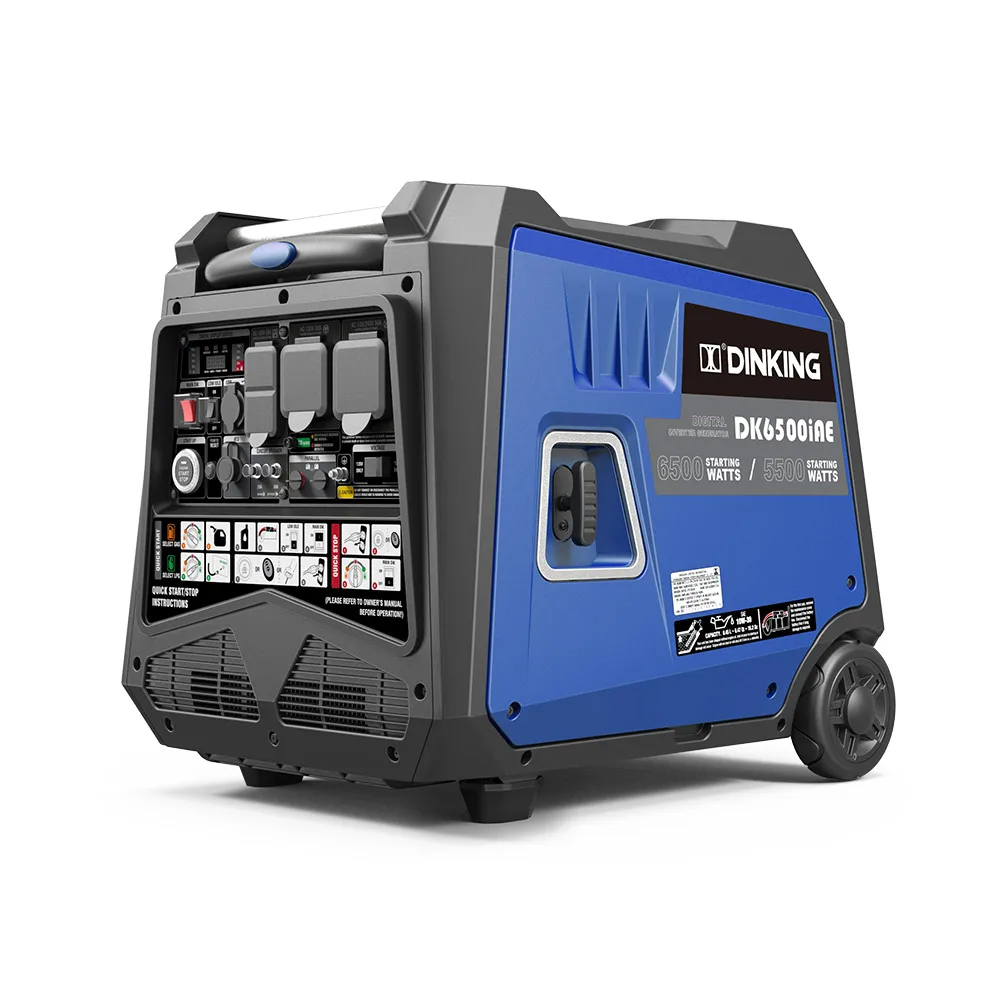 New Dinking Gasoline Generator Silent Type 6.5kva 5.5kw Inverter ...