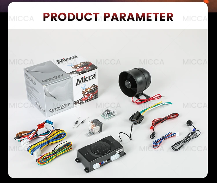 Micca Upgrade Car Alarm System Using Transmitter Remote Control Alarm ...