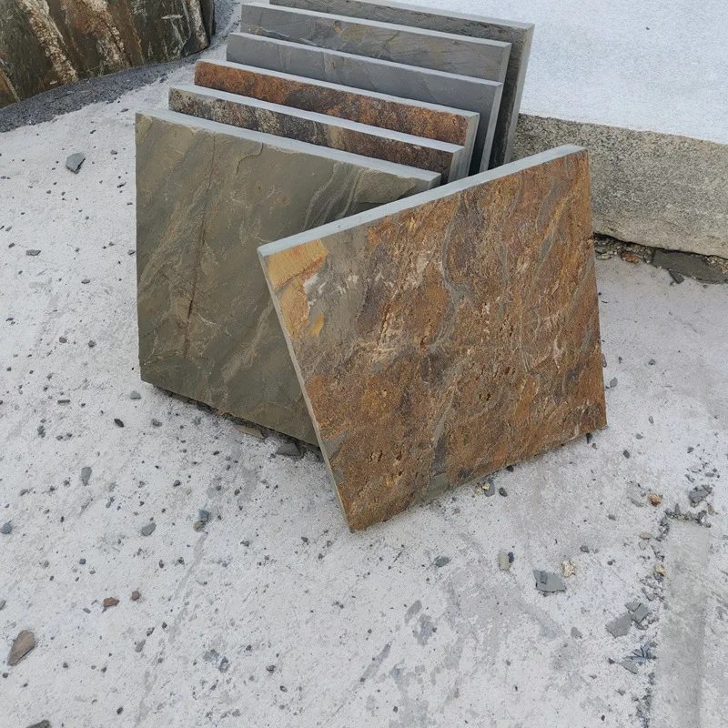 Natural Driveway Stone Black Jiangxi High Quality Slate French Pattern ...