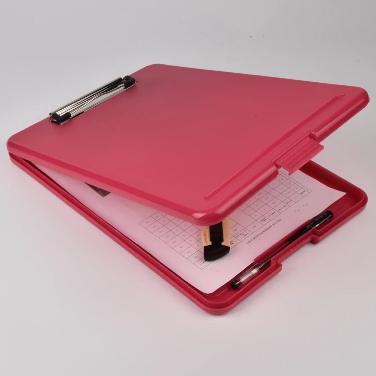 China Factory Pp Material A4 Size Plastic Storage Clipboard - Buy ...
