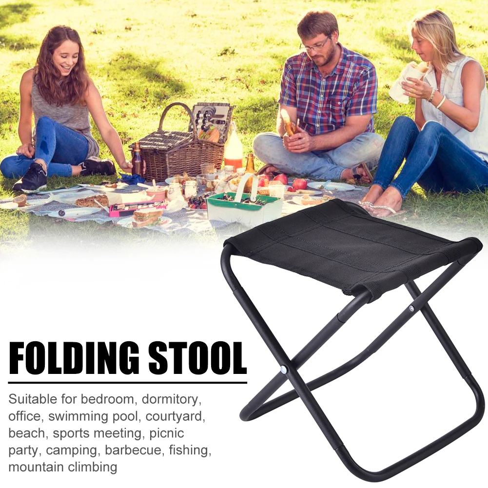 Portable Folding Small Stool Bench Stool Outdoor Hiking Fishing Ultra ...