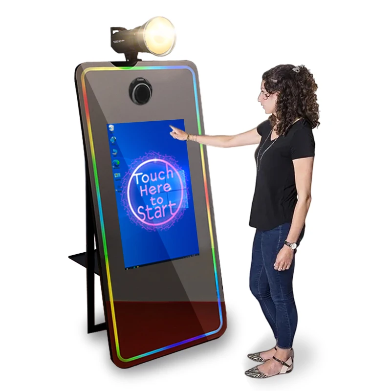 Portable Mirror Photo Booth Software Magic Affordable Selfie Magic ...