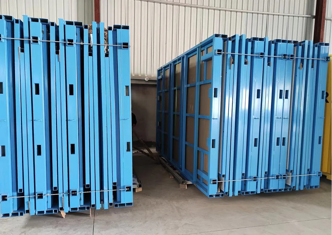 Steel Material Prefab Assemble Stackable Foldable Mobile Container