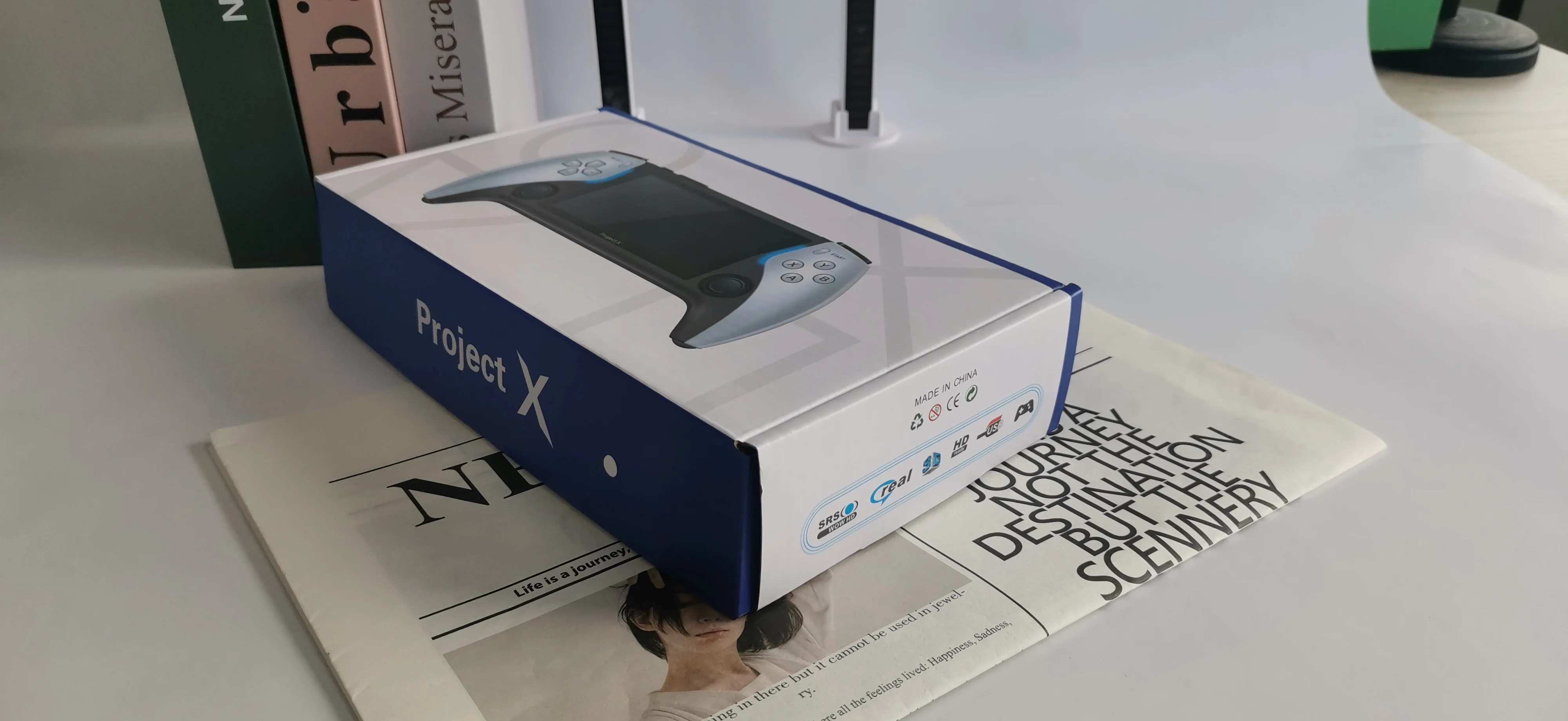 2024 Hot Selling Project X 4.3 Inch Portable Game Player Built In 20000 ...