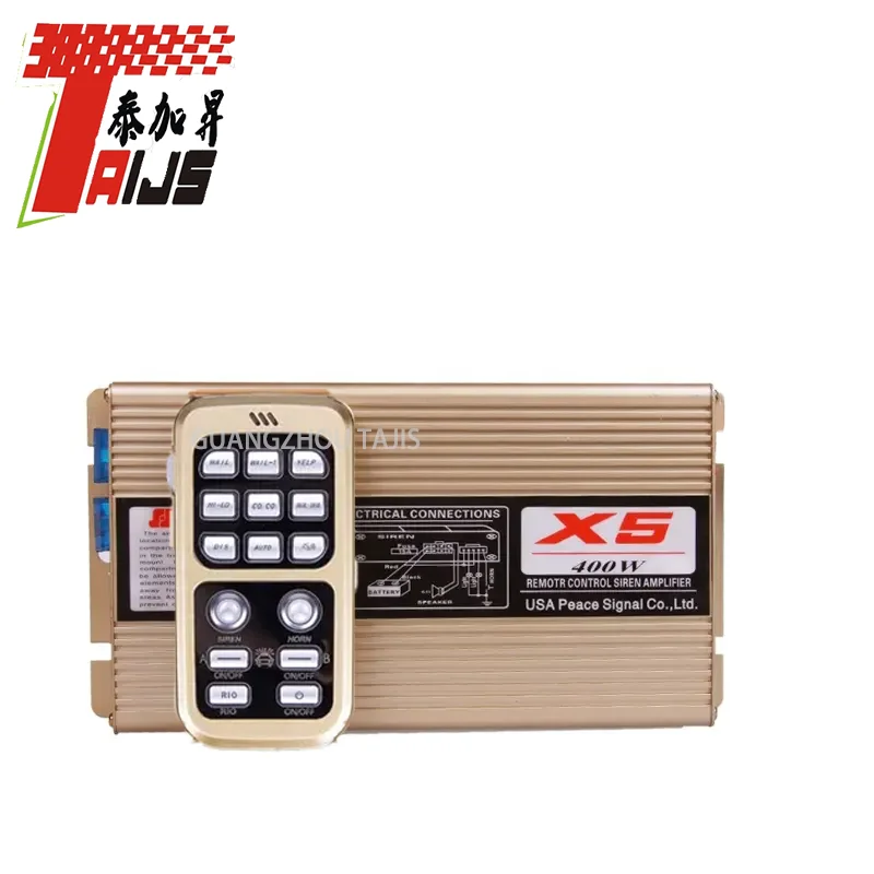 New 400w Emergency Siren Horn Speakers For Fire Tow Truck Car Alarm ...