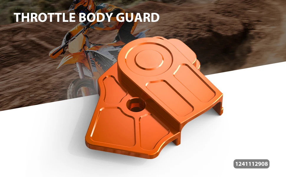 NICECNC Motorcycle Throttle Body Guard TBI Engine Cover Protector for ...