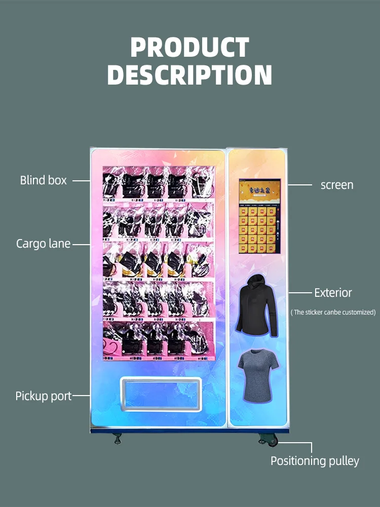 Clothing Vending Machine - Fitness & Swimwear Solutions
