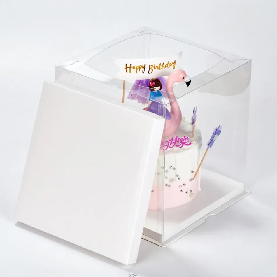 extra Large Rectangle Plastic Clear Transparent Strong Wedding ...