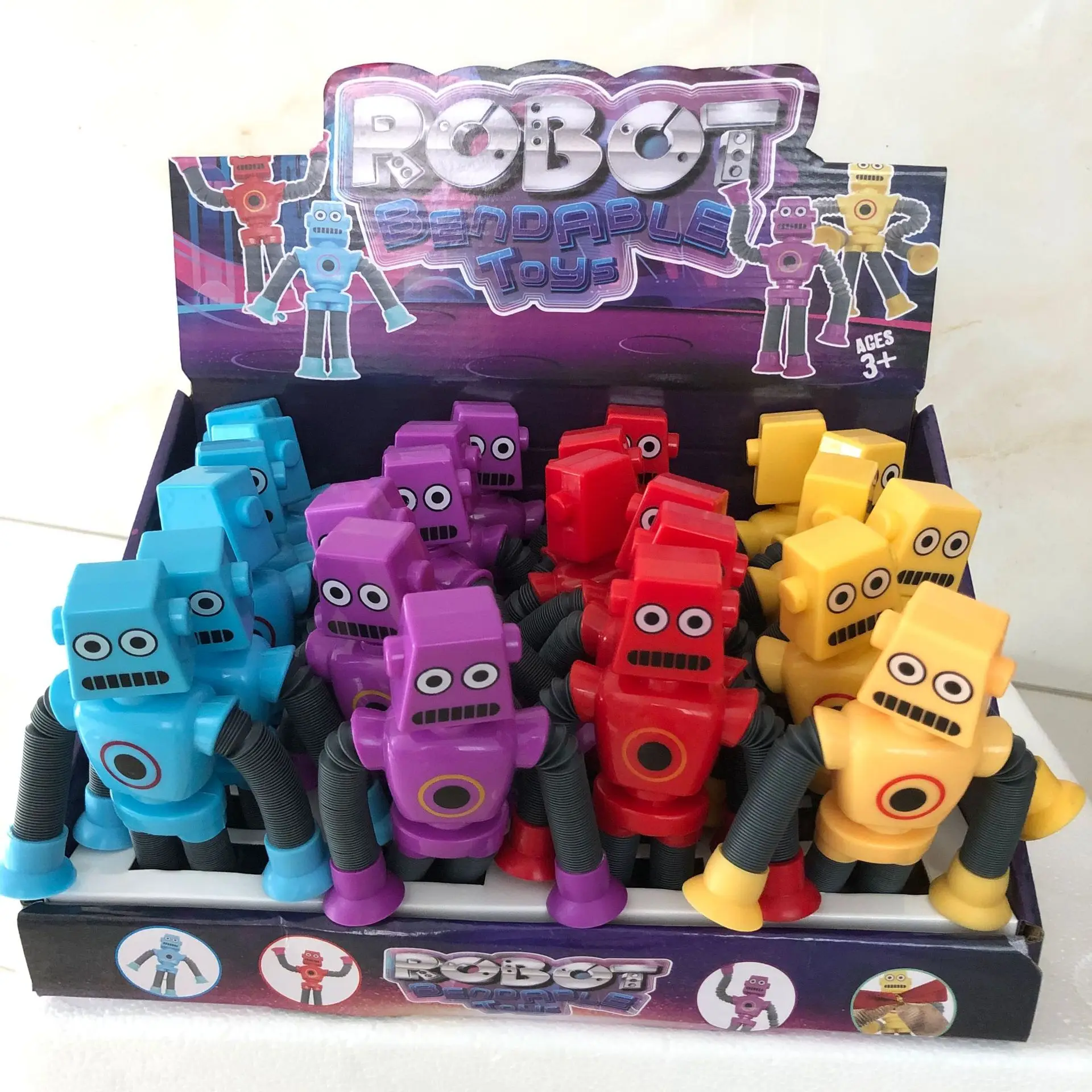 New Pop Tubes Robotics Fidget Tubes Sensory Toys Pack Toddler Sensory ...