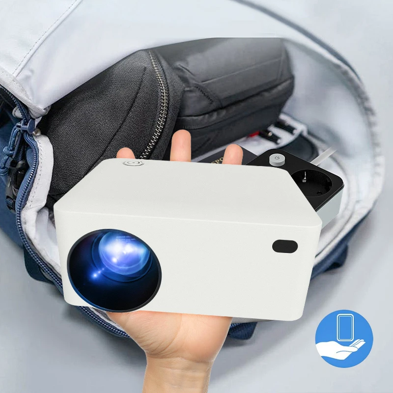 Mini Portable High Brightness Home Projector - 200 Lumen