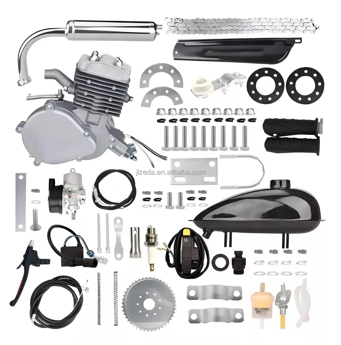 ZEDA 2 Stroke 80 CC Bike Engine Kit - Motorized Bicicleta