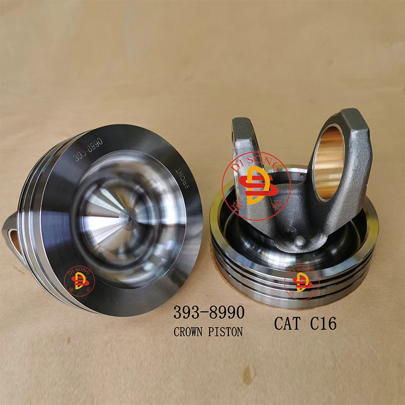 Diesel Engine PISTON CROWN 393-8990 for 3456 385B 5090B 651B 834G 836G 988G C16 Engine Parts ...