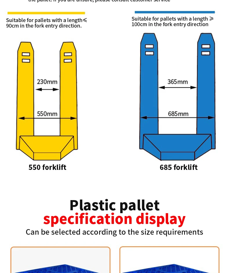Warehouses Plastic Pallet Corner Mesh Pallets1000 X1000 X140 Mm Heavy ...