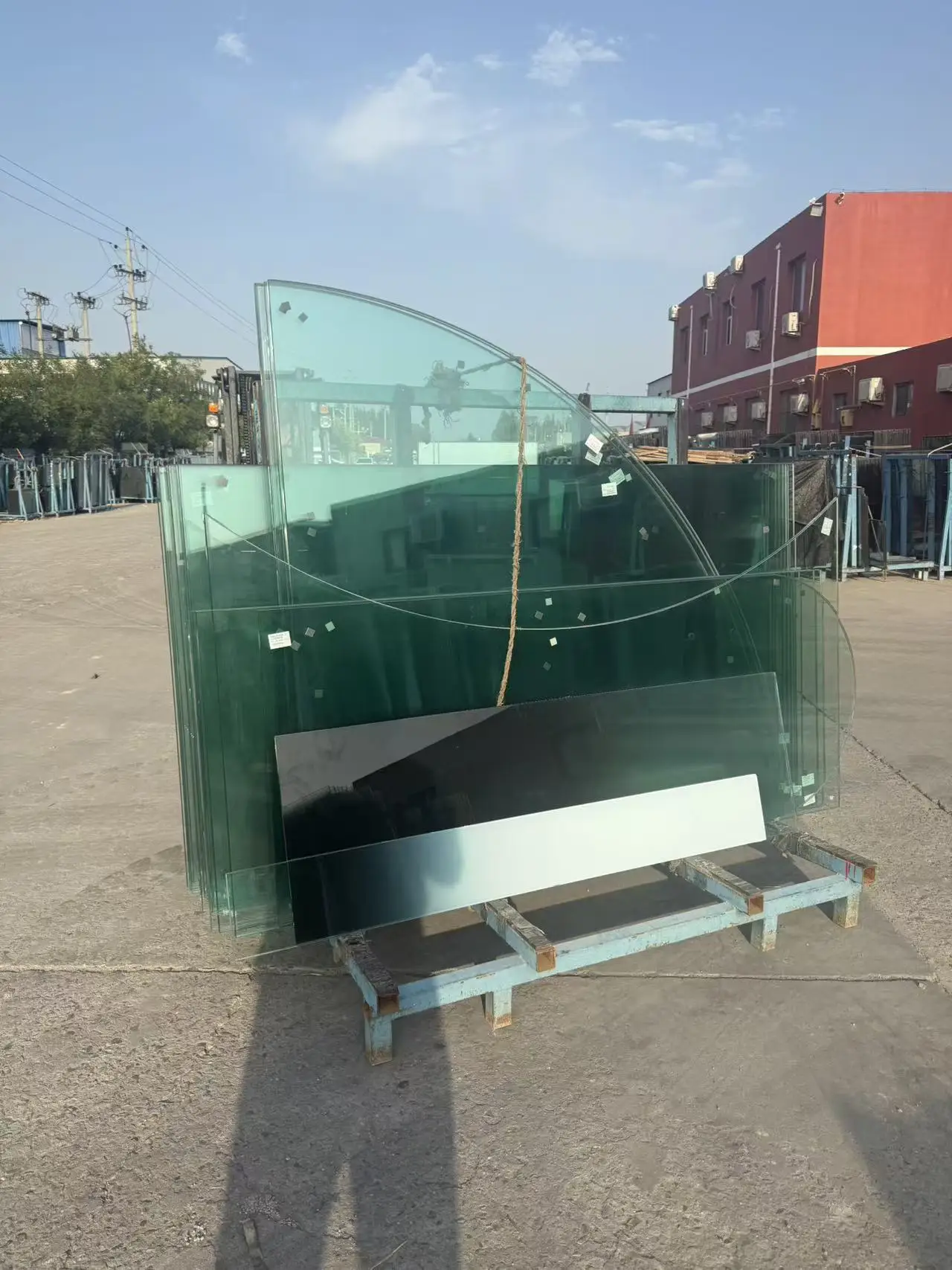 Toughened Laminated Glass PVB Layers (0.38mm/0.76mm/1.14mm/1.52mm) Low Iron Polished Edge Modern ...