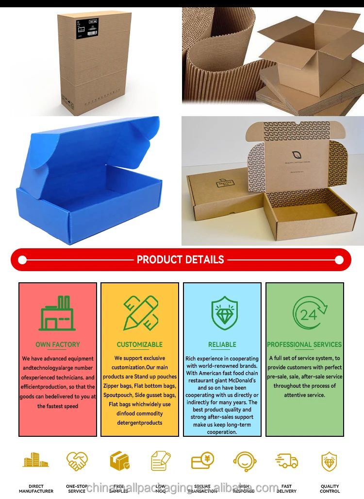 Cardboard Shipping Boxes Corrugated Cartons - Buy Corrugated Box,Custom ...