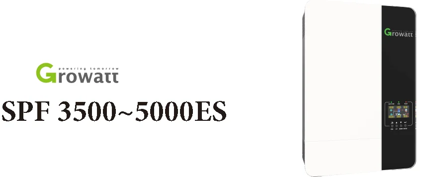 Growatt SPF 3500ES 5000ES Inverter 3.5kw 5kw 10kw 15kw 20kw 30kw 48v 230v 400v Off Grid Hybrid ...