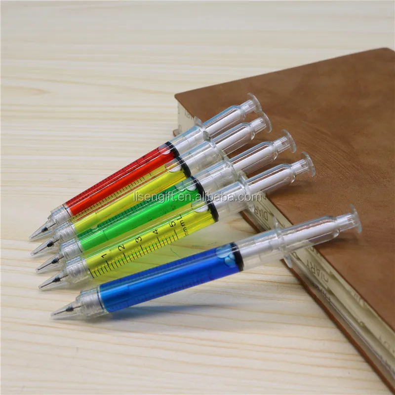 Syringe Pencil - Unique Automatic Pen for Students & Gifts