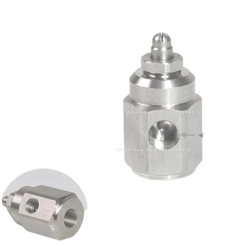 Air Atomizing Two Fluid Nozzle Air Atomizing Micro Fog Siphon Two Fluid ...