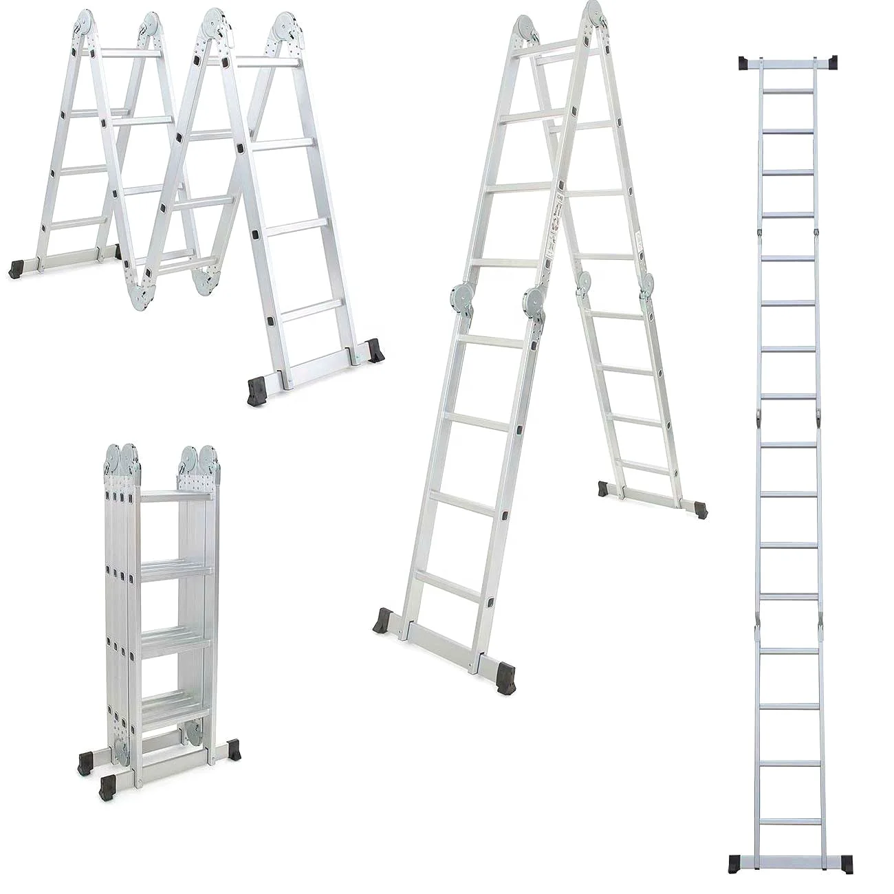 4 Step Foldable Steel Ladder - Durable & Versatile