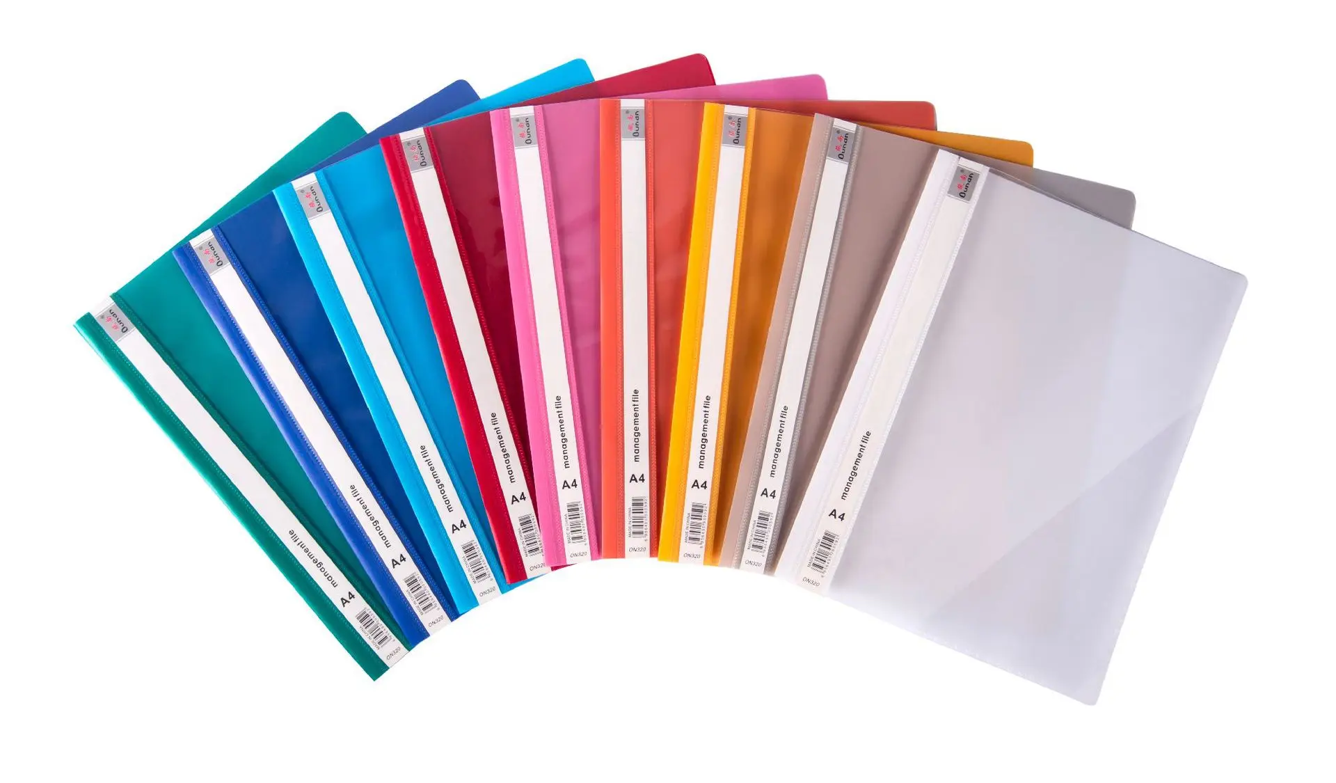 LTW Document Organizer Bag - Clear PP Plastic Swing Clip File