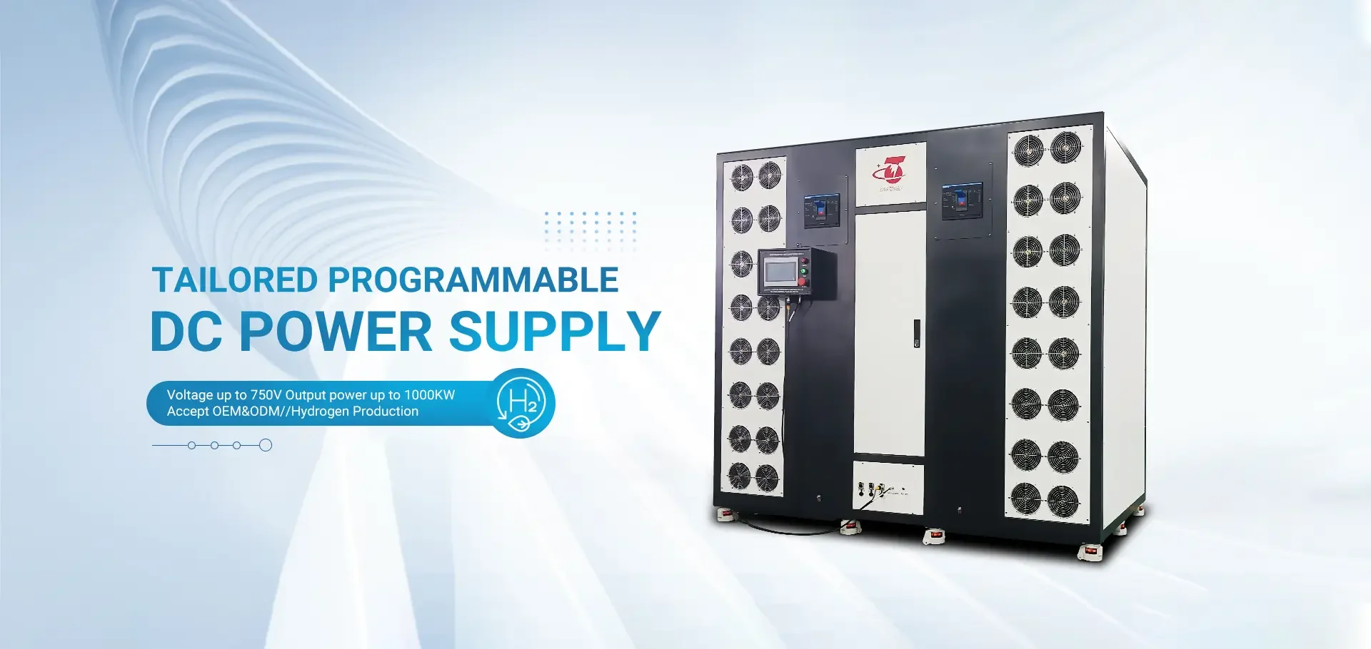 High Voltage Dc Power Supply 400v 2500a 1000kw Hydrogen Generation ...