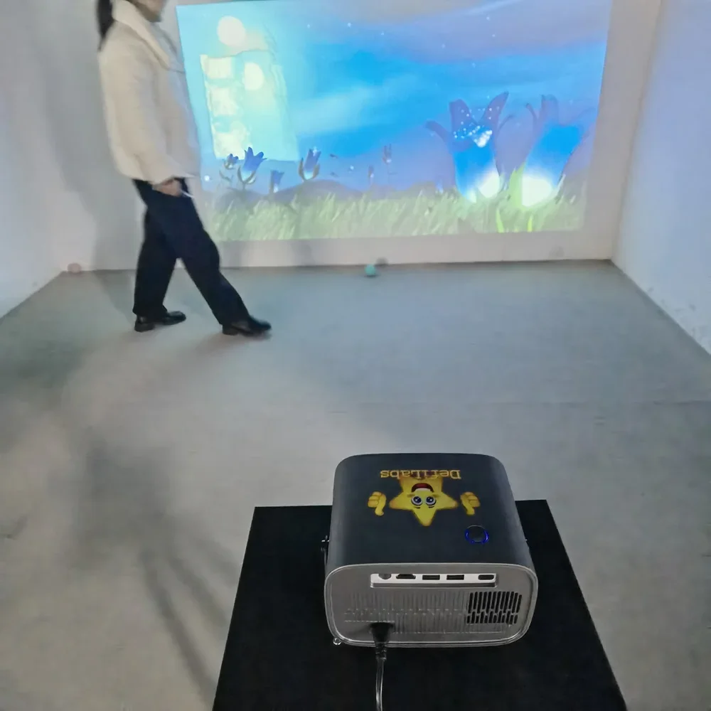 Defi Mini Interactive Projector Game System for Kids