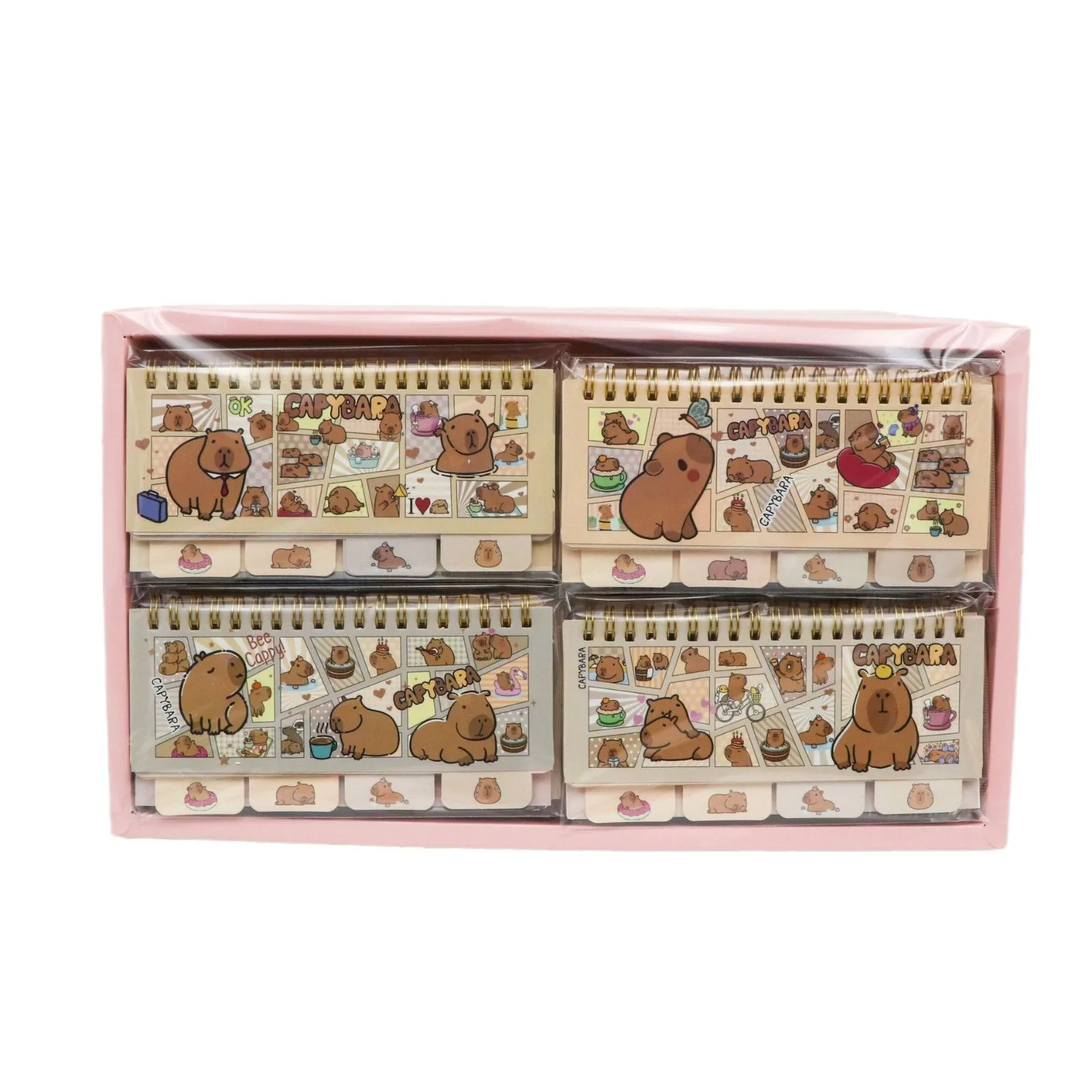 Linda New Capibara Anime Cartoon Portable Book Notebook Bloc De Notas ...