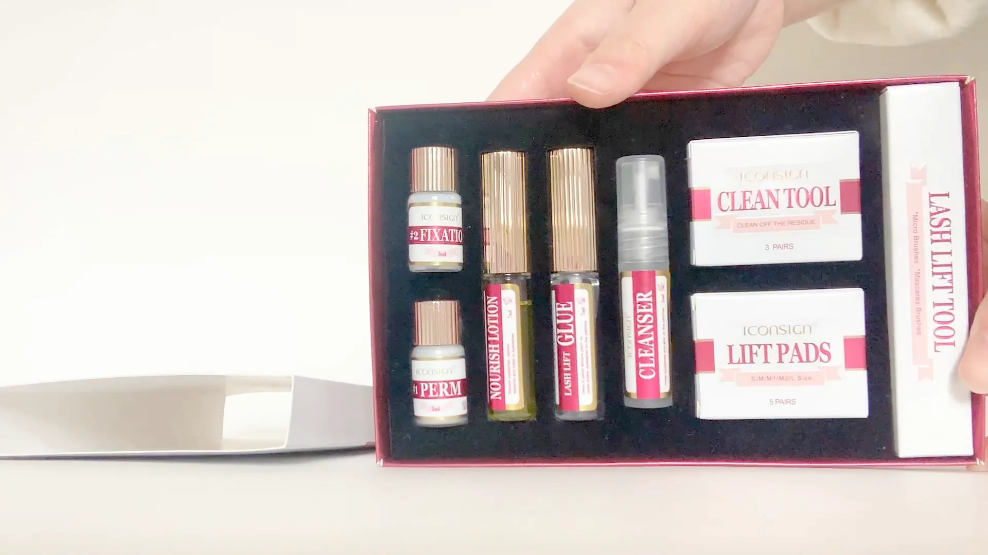 K Eyelash Perming Lift Kit Glue Serum Kit Salon Beauty Lotion Natural ...