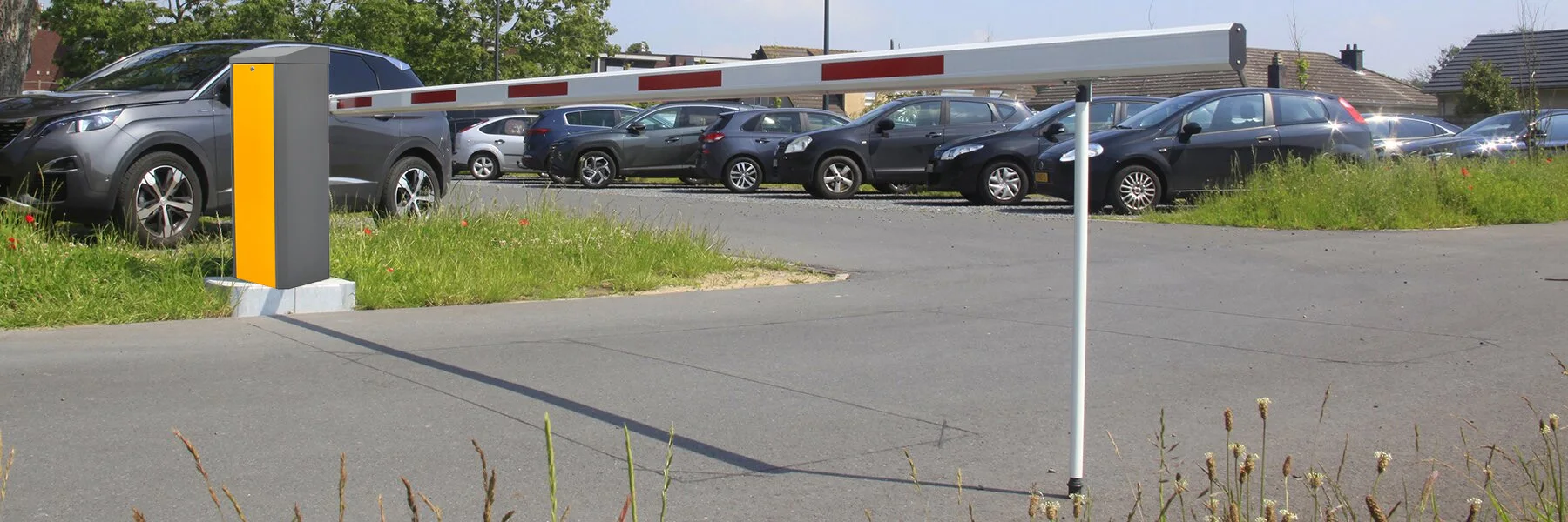 Boom Barrier Gate Automatic Dc Motor Remote Control Roadway Safety ...