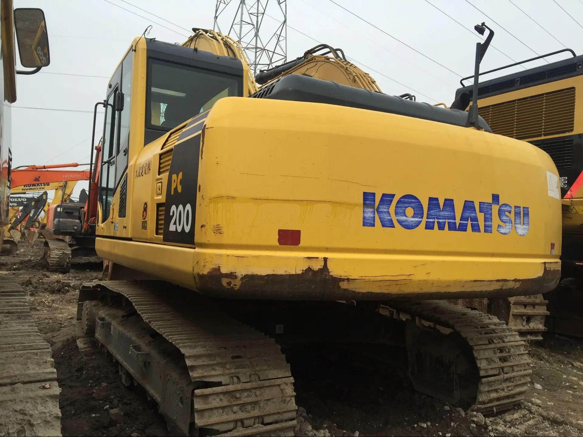 PC200-8N1 Series Komatsu for Sale Used Pc200-8 Excavator for Sale Pc200 ...
